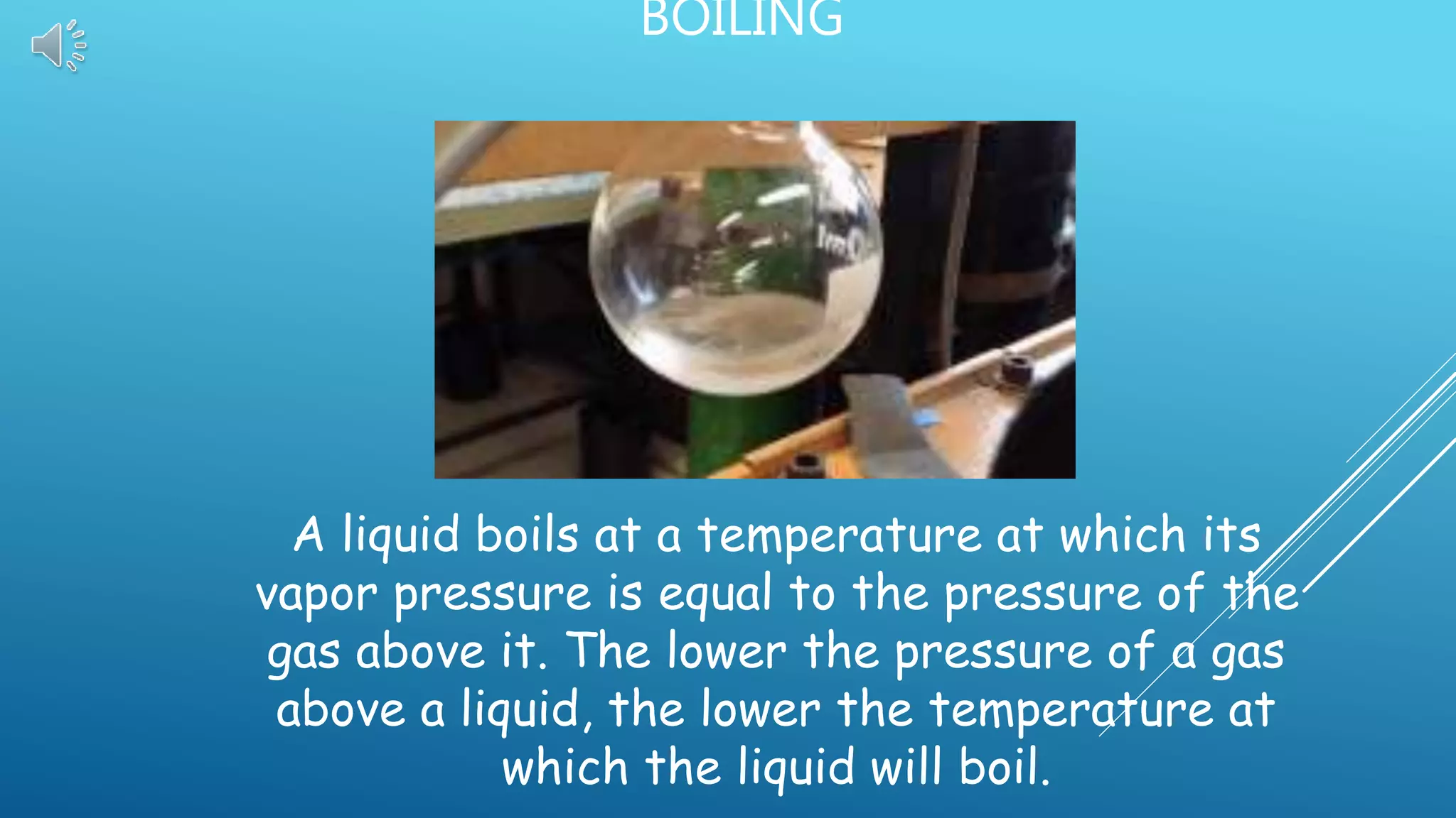 Boiling and vaporization and freezing | PPTX