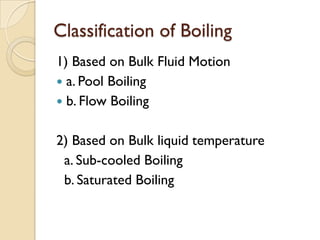 Boiling heat transfer | PPTX