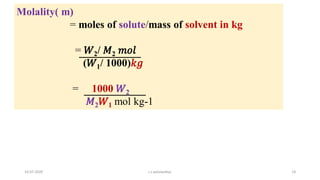 Solutions | Boiling point elevation | Chemistry Class 12 | By. Mrs ...