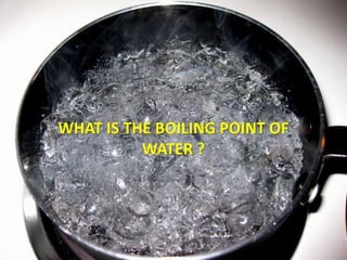 RELATION BETWEEN PRESSURE AND BOILING POINT | PPTX