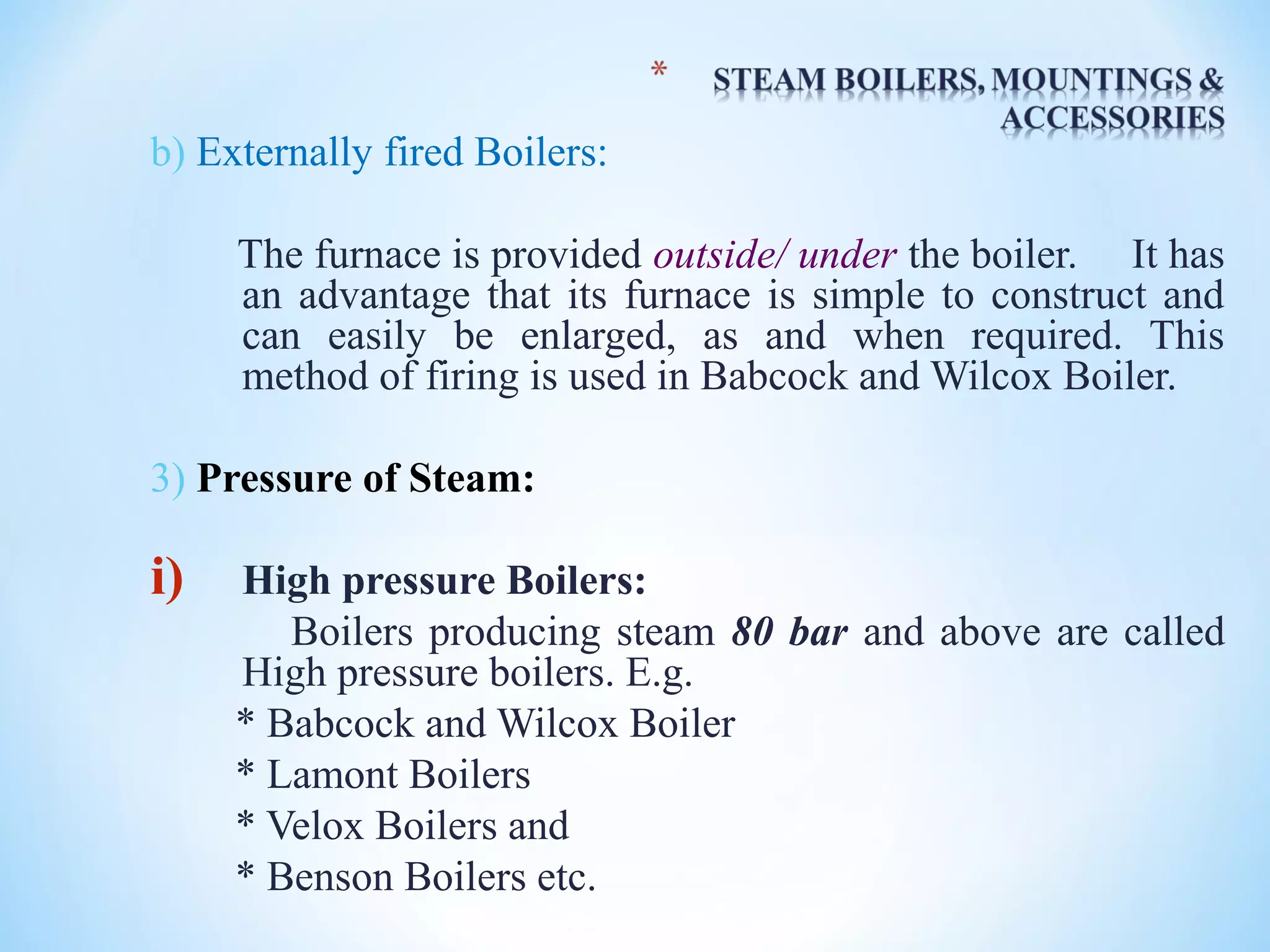 Boilers and-its-mountings and Boiler accessories | PPT