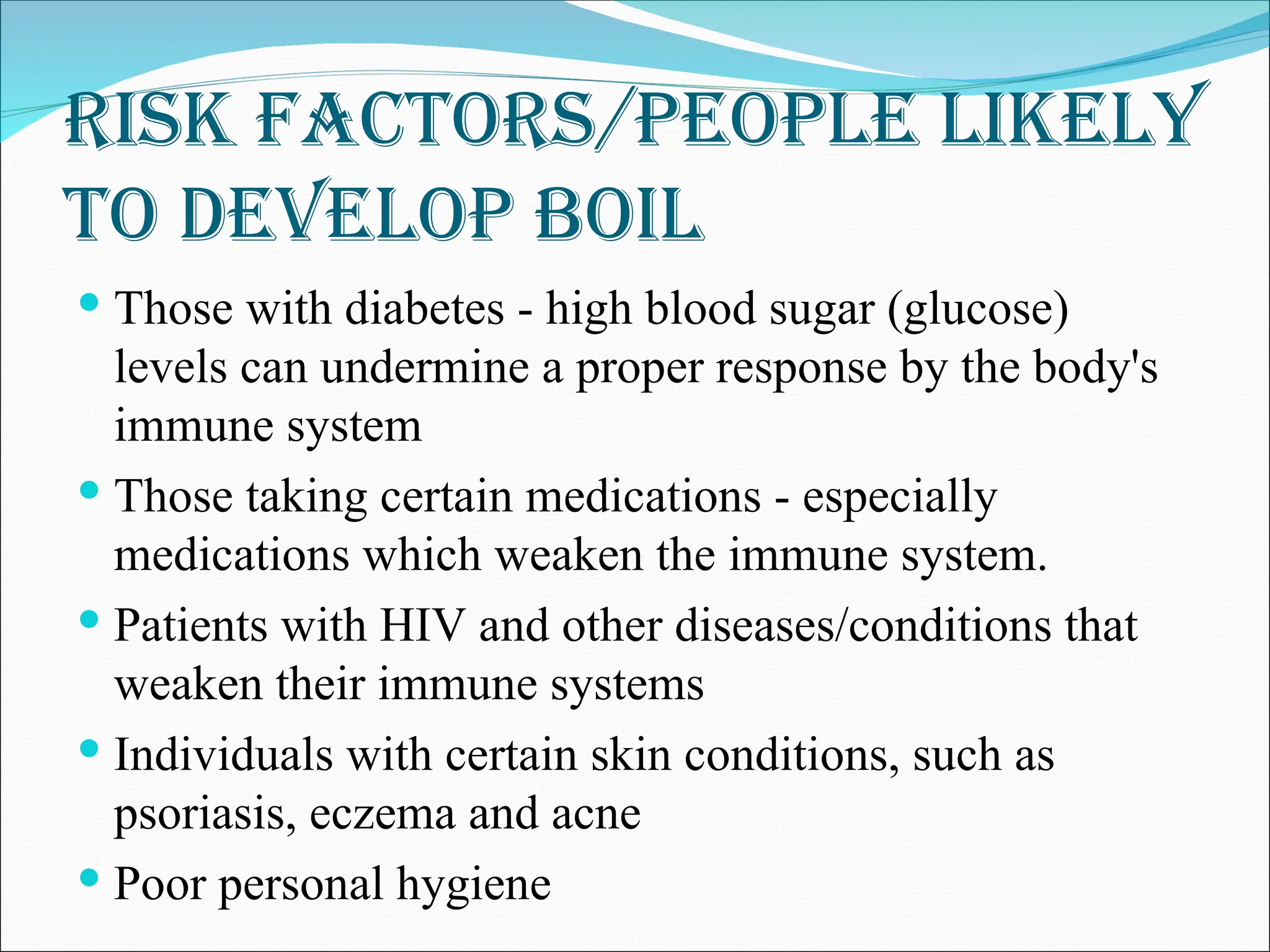 Nursing presentation on Boils and carbuncles.ppt