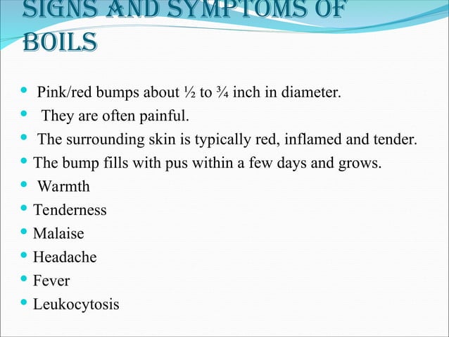Nursing presentation on Boils and carbuncles.ppt