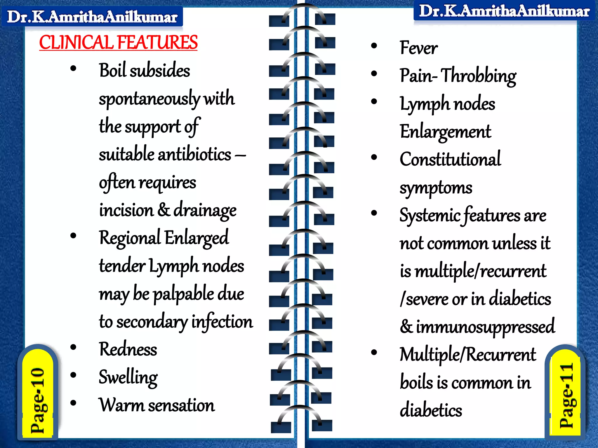 Boils or furuncle by Dr.K.AmrithaAnilkumar | PPTX