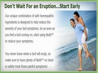PAIN RELIEF FOR BOILS | PPTX