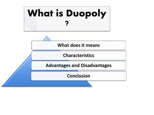 Boing Vs Airbus Duopoly | PPT