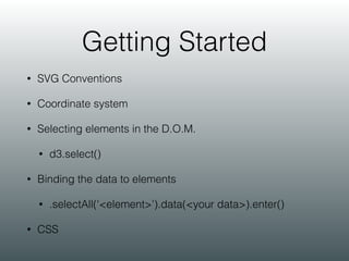 Advanced D3 Charting | PPT
