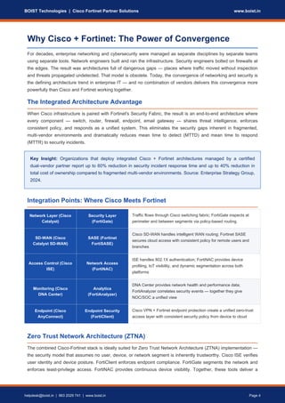 BOIST Technologies: Cisco & Fortinet Enterprise Network and Security ...