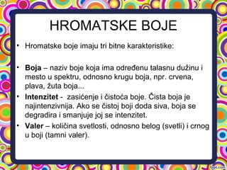 Boja i modni dizajn | PPT