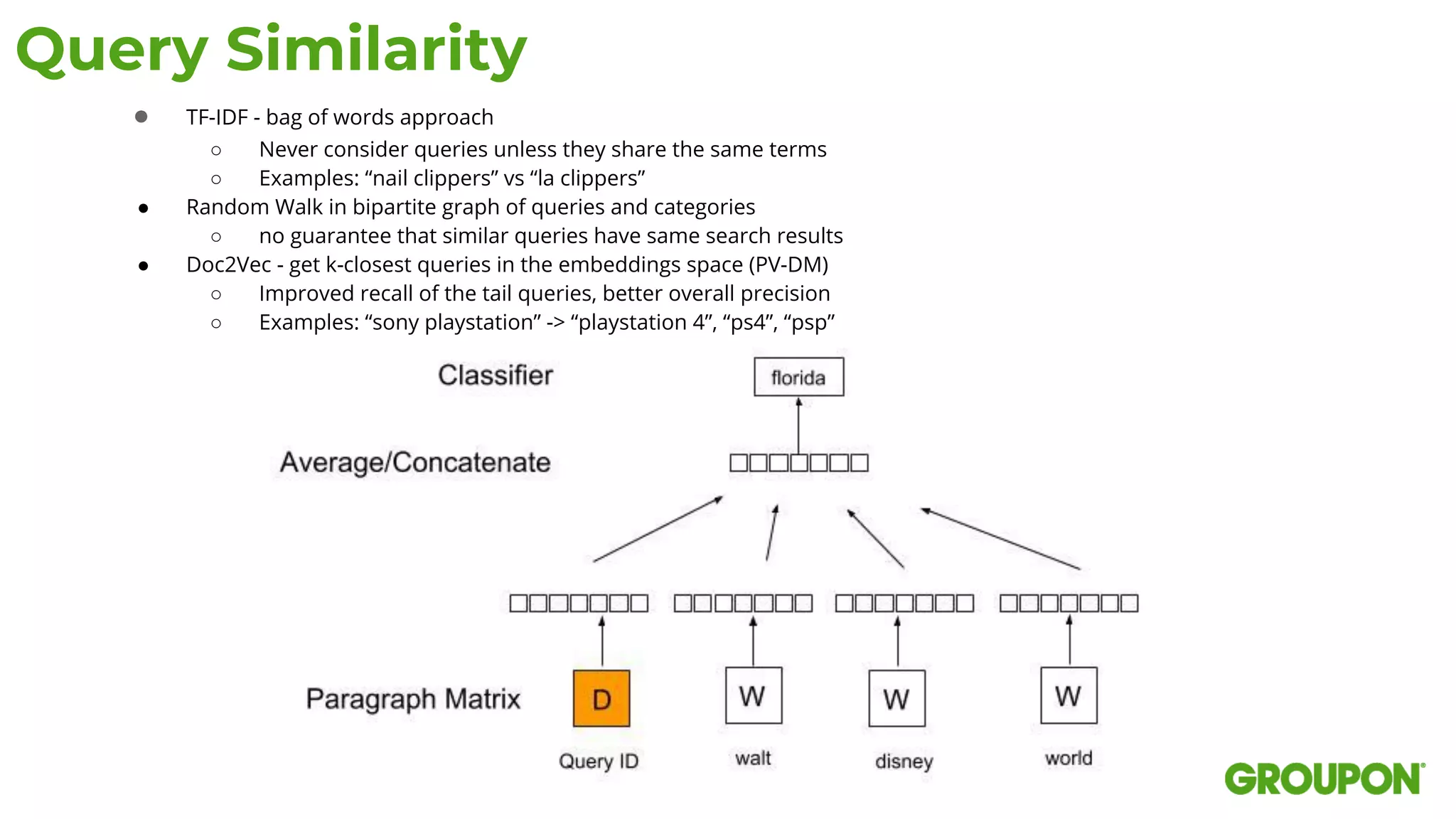 Data Science Salon: Applications of Embeddings and Deep Learning at Groupon | PDF | Search ...