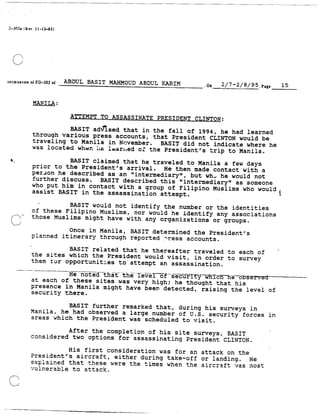 Operation Bojinka dossier | PDF