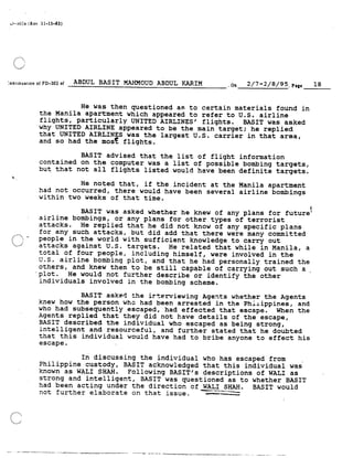 Operation Bojinka dossier | PDF