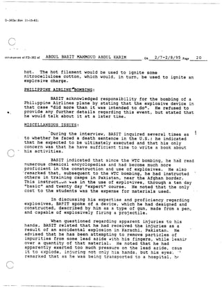 Operation Bojinka dossier | PDF