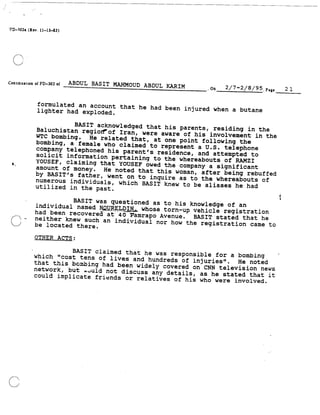 Operation Bojinka dossier | PDF
