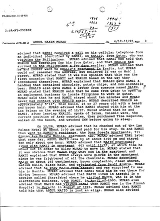 Operation Bojinka dossier | PDF