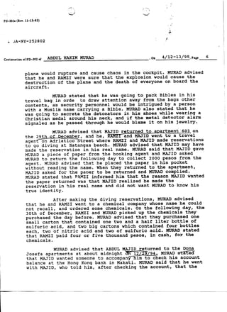 Operation Bojinka dossier | PDF