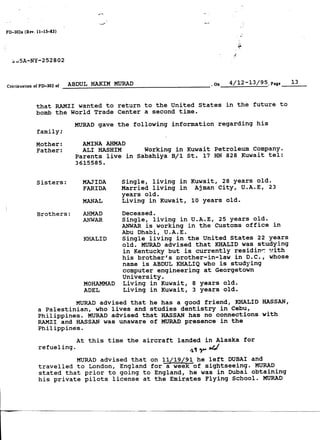 Operation Bojinka dossier | PDF