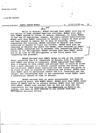 Operation Bojinka dossier | PDF