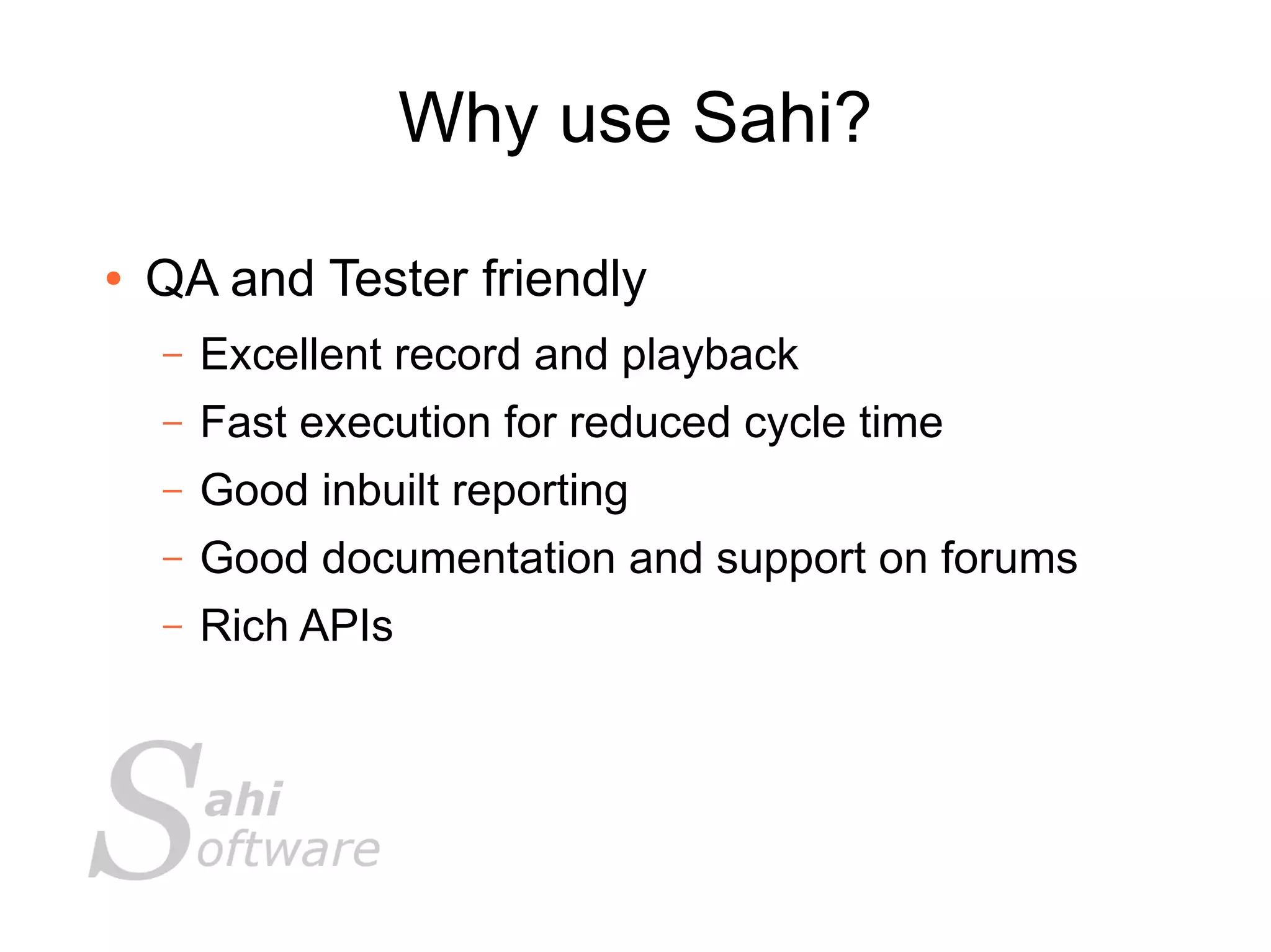 Sahi presentation on BOJUG | PPT