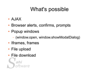 Sahi presentation on BOJUG | PPT