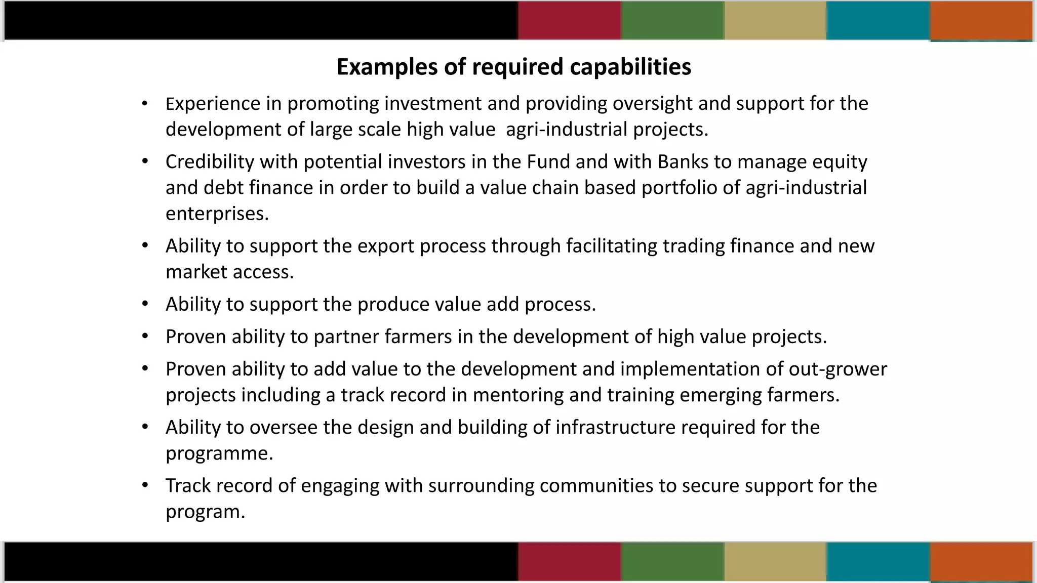 Bokamoso ba rona-agri-briefing-presentation | PDF | Agriculture ...