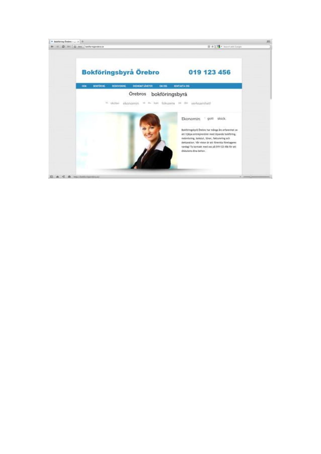 Bokföring redovisning örebro | DOCX