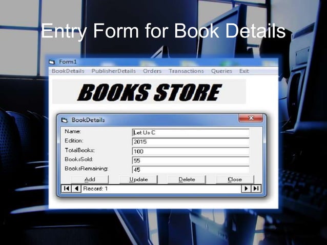 Bookshop Automation System | PPTX