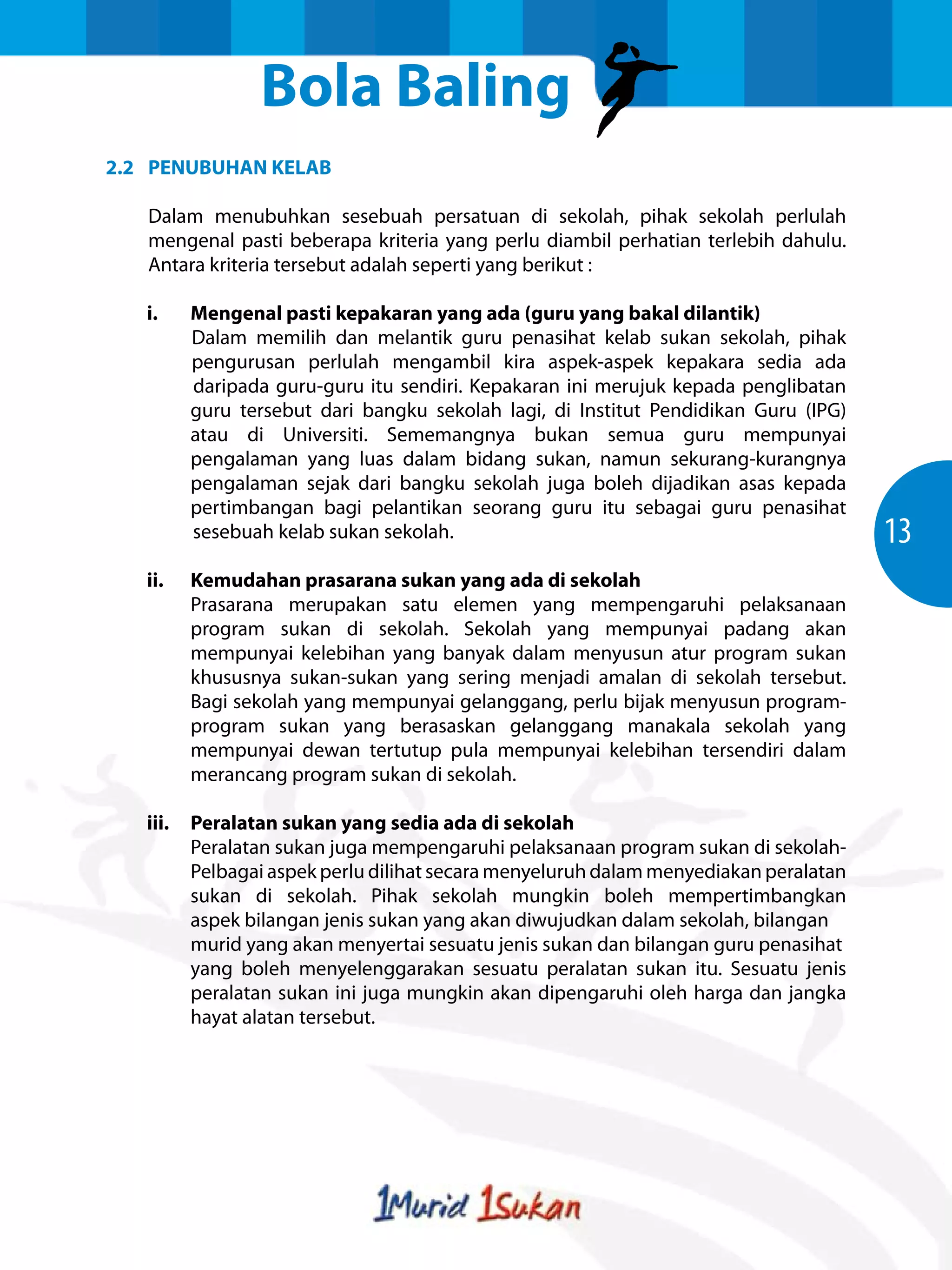 Modul Latihan Sukan Bola Baling. | PDF