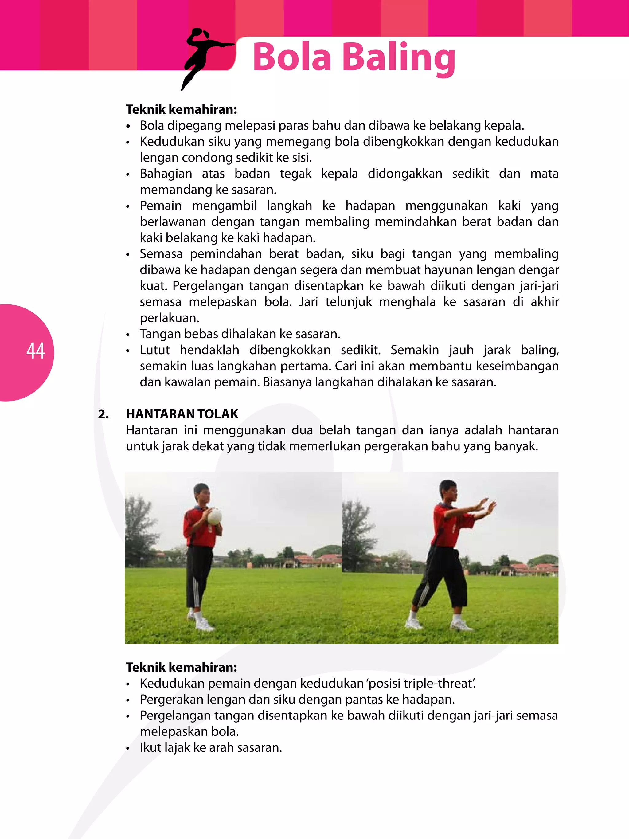 Modul Latihan Sukan Bola Baling. | PDF