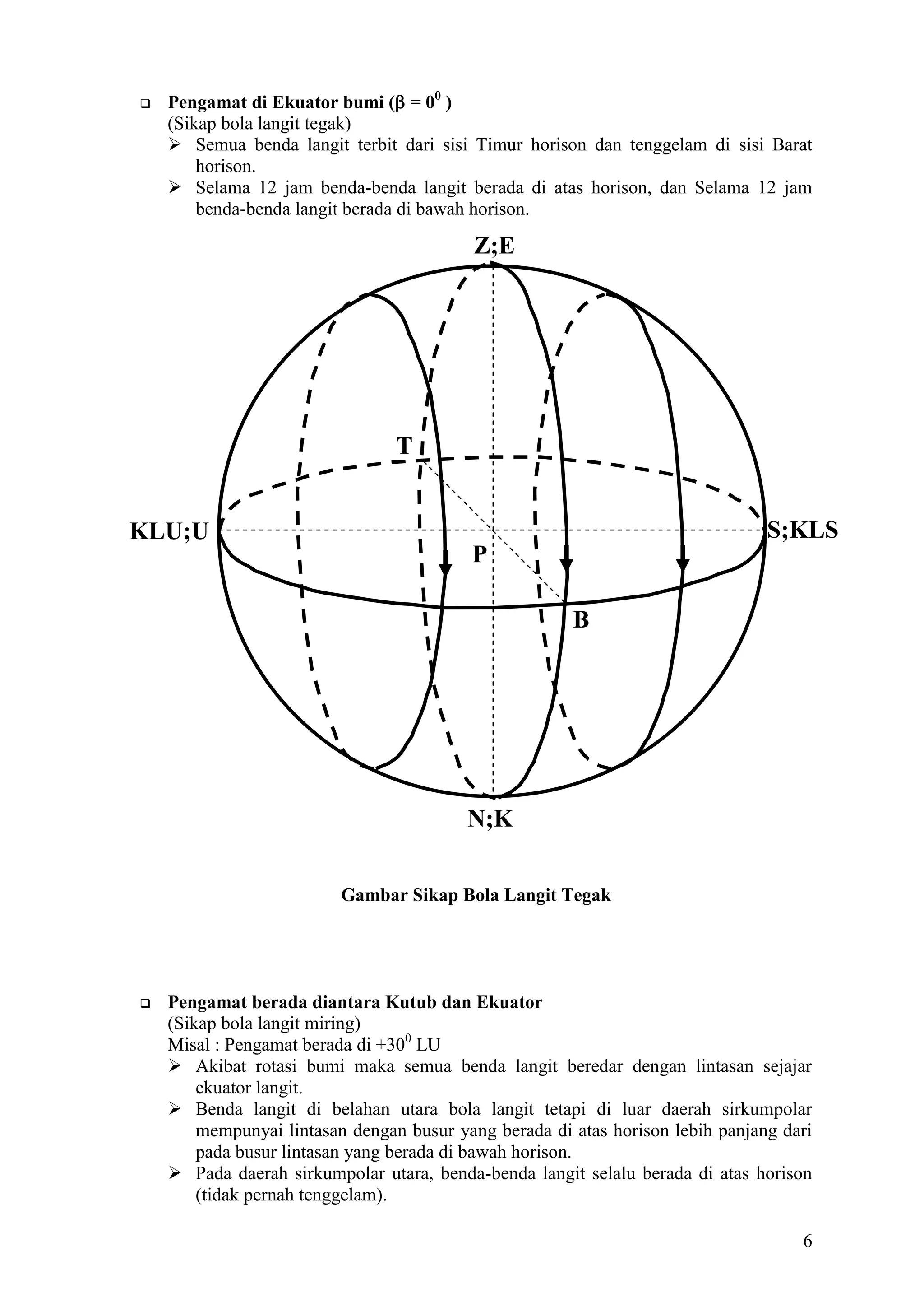 Bola langit dan tata koordinat | PDF