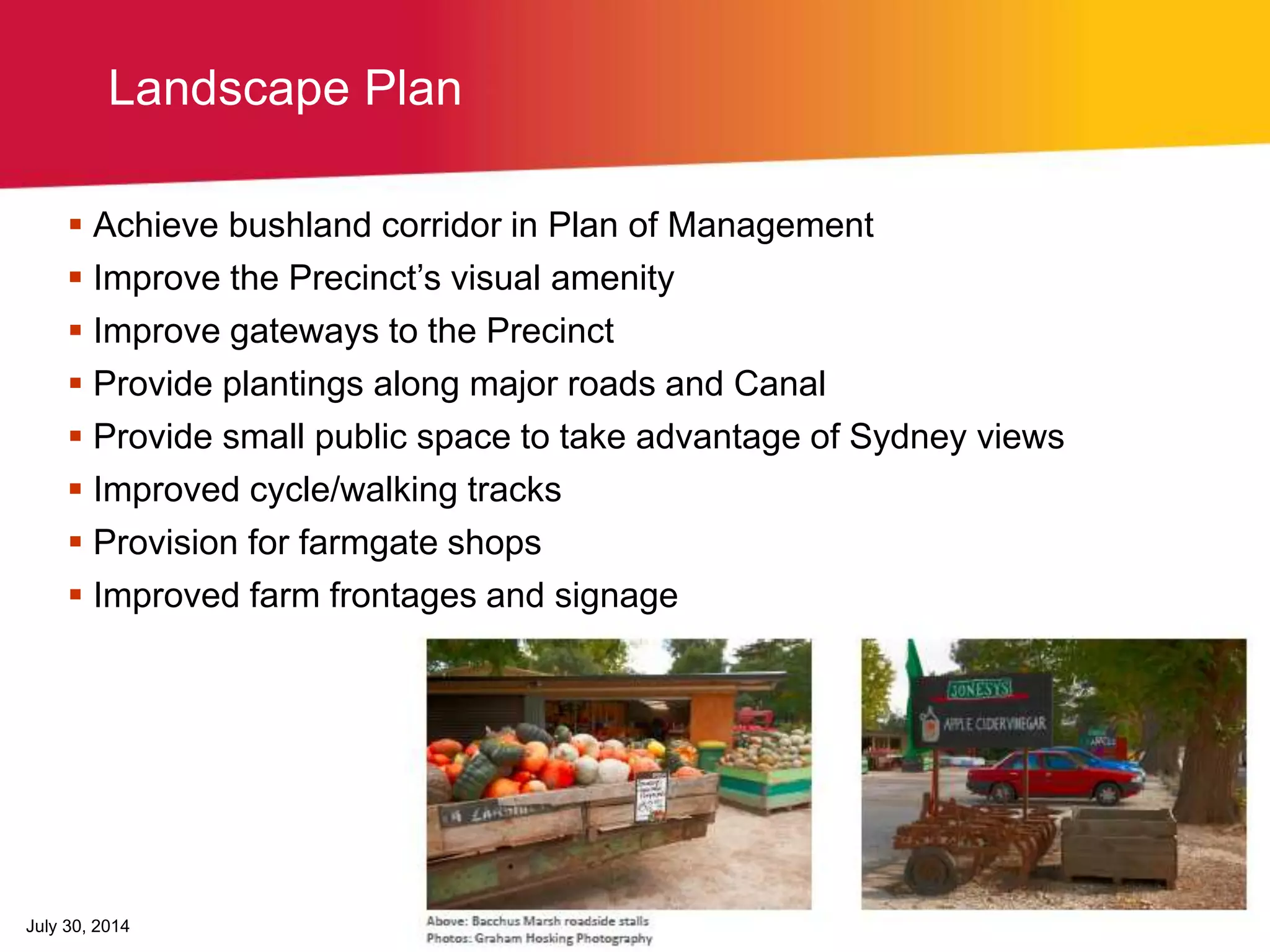 A. Boland presentation "Development of a Master Plan for Urban Farming ...