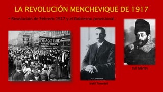 Bolcheviques y mencheviques | PPTX