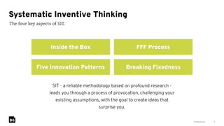 Systematic Inventive Thinking - SIT | PDF