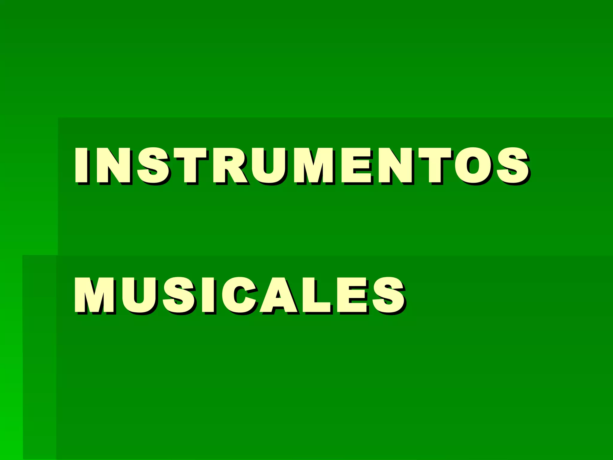 Tres instrumentos de El bolero | PPT