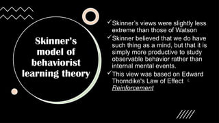 Bolero, B.F. Skinner Theory of Behaviorism.pptx