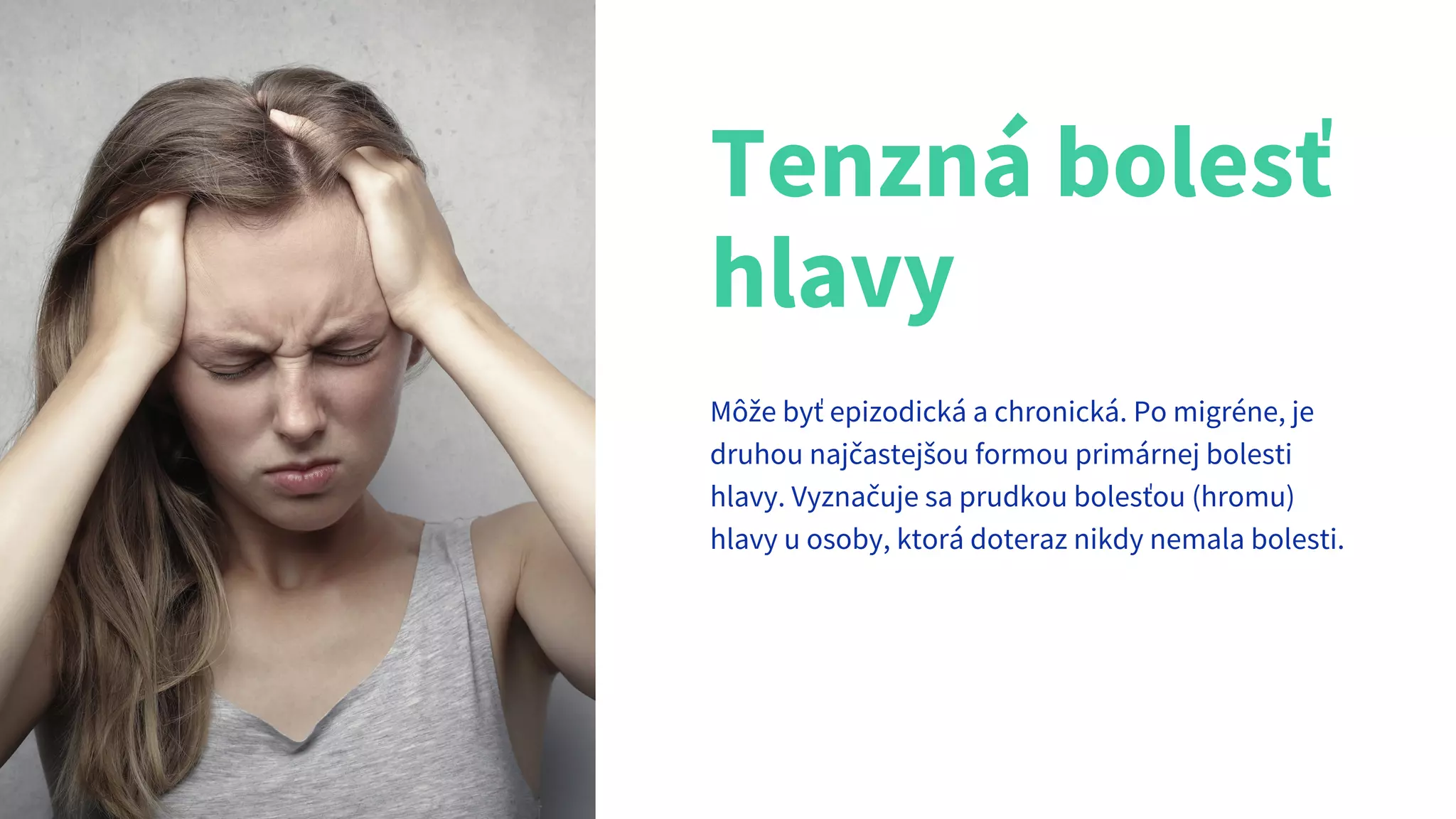 Typy bolesti hlavy | PPT