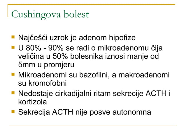 Bolesti NadbubrežNe žLijezde | PPT