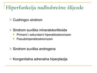 Bolesti NadbubrežNe žLijezde | PPT
