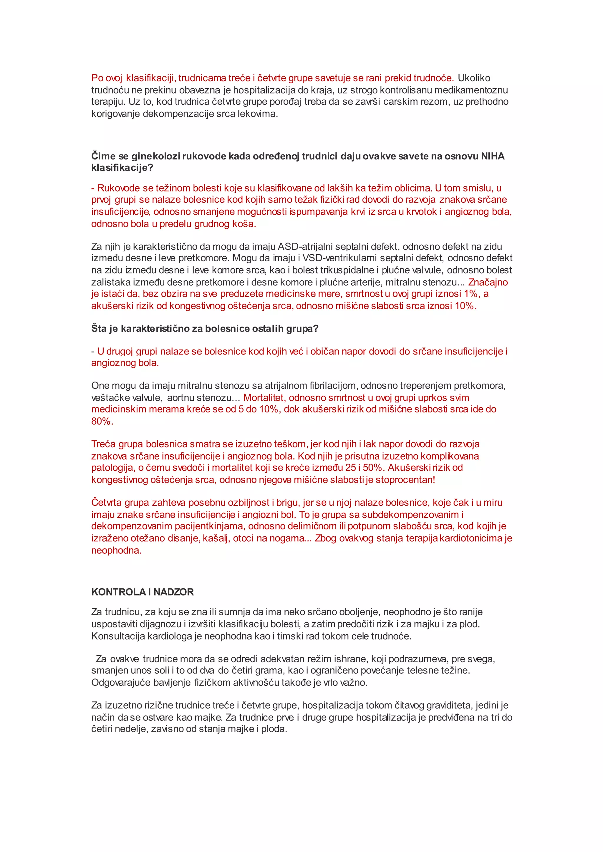 Bolesti srca i trudnoća | PDF