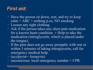 FA: Chest Pains | PPT