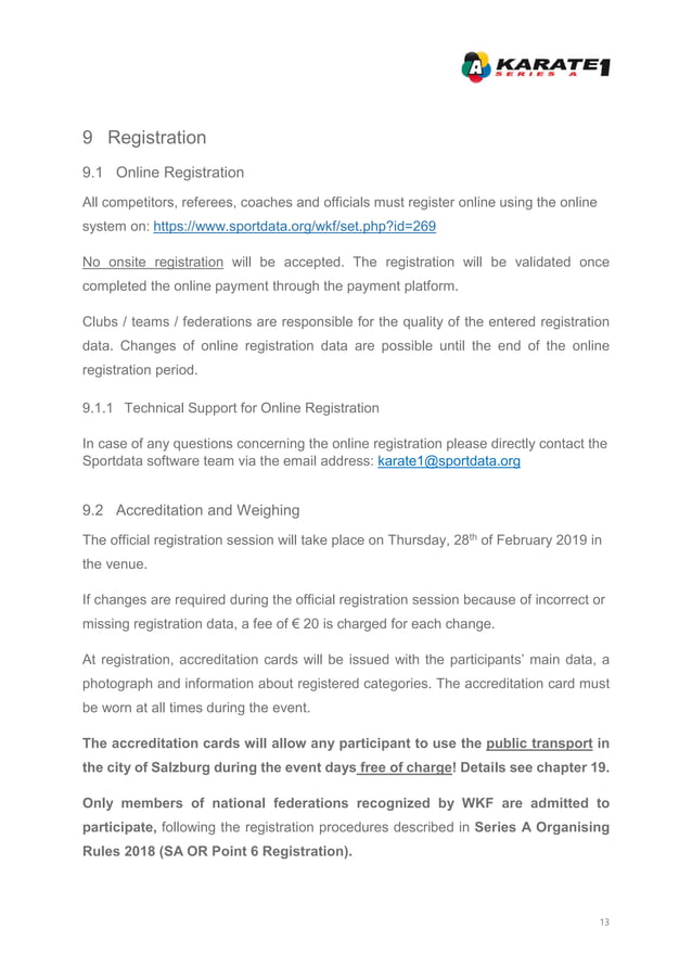 Boletin-2019-karate-1-series-a-salzburg-march-1-3-001 | PDF