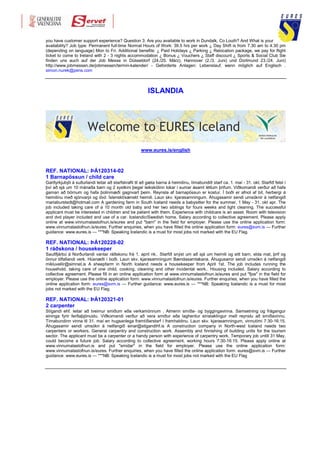 Boletin eures abril 2012 | PDF