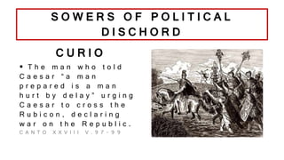 DANTE'S INFERNO | Circle 8 Bolgia 9: Sowers of Dischord | PPTX