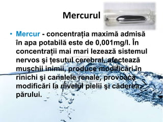 Boli determinate de poluarea apei | PPTX