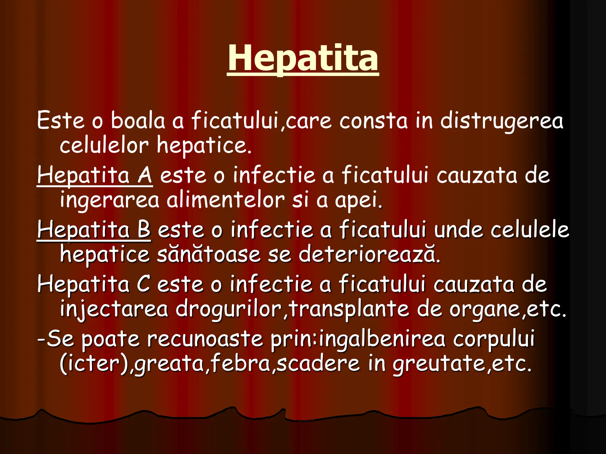 Bolile digestive la om, prezentare cl.11