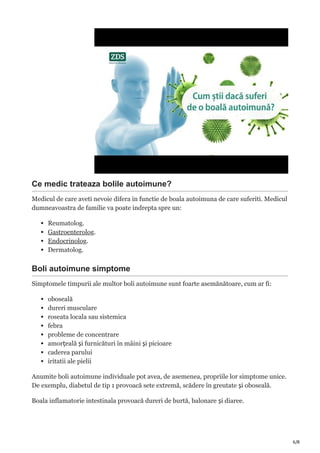 Bolile autoimune | alternamed.ro