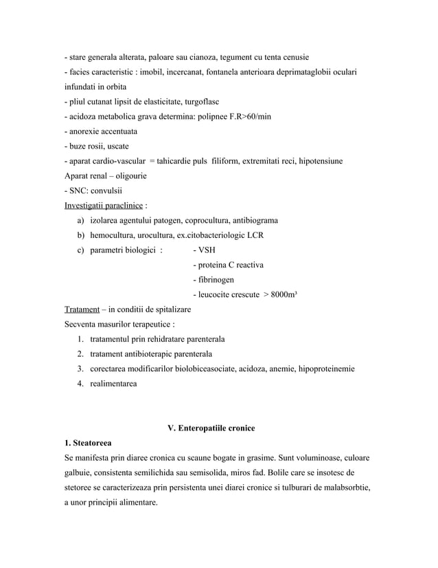 Bolile aparatului digestiv | DOC