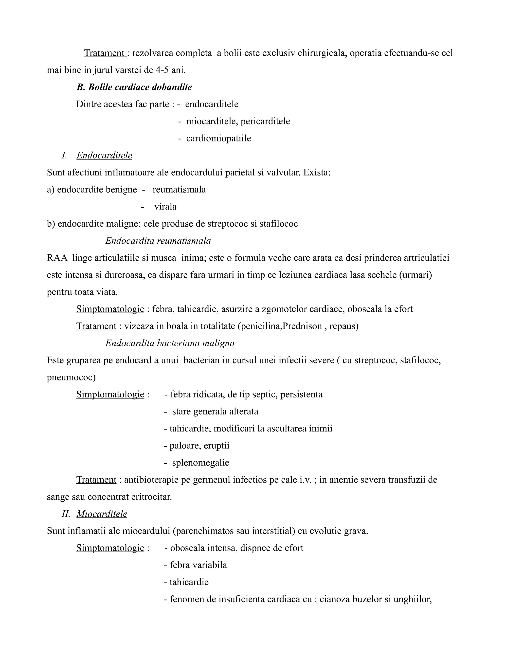 Bolile cv | ODT