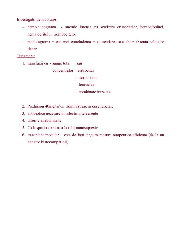 Bolile sangelui | ODT