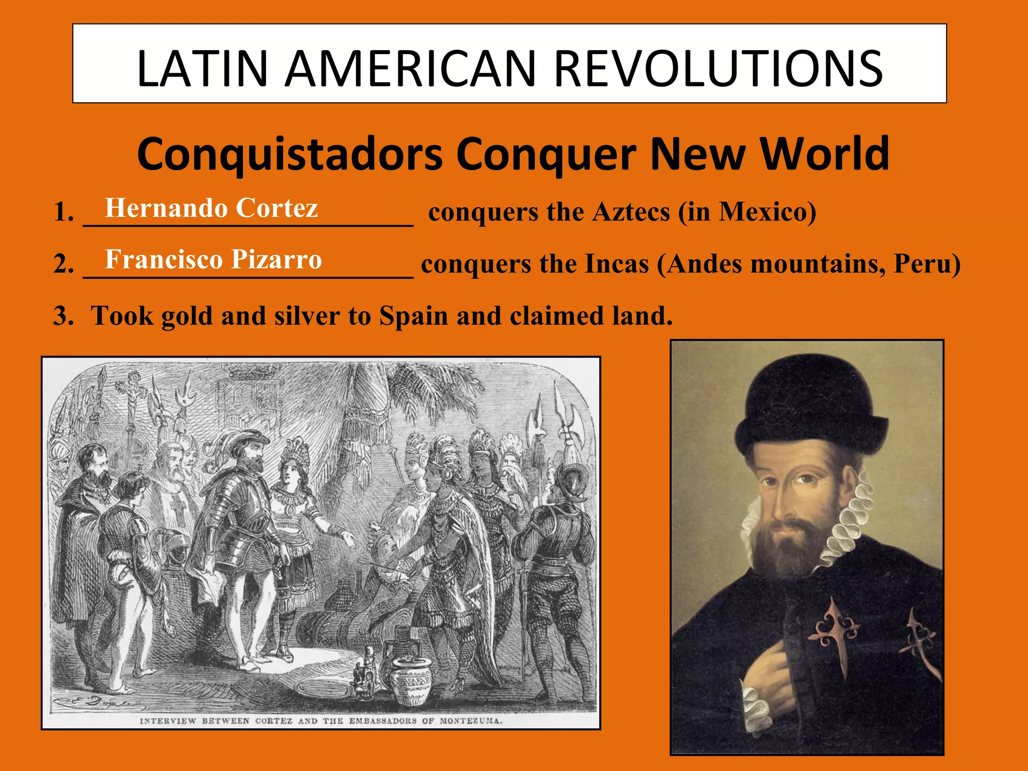 Mexico and Latin American Revolutions | PPT